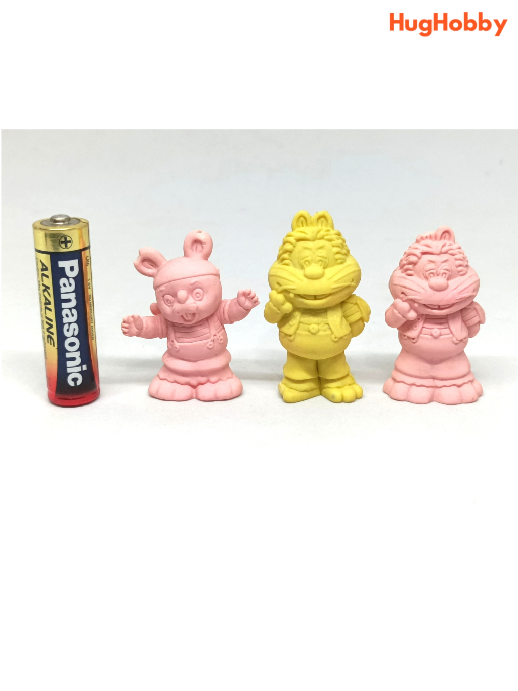 [Set of 3] Vintage 90s NHK Niko Niko Pun Jajamaru & Porori Keshigomu ...