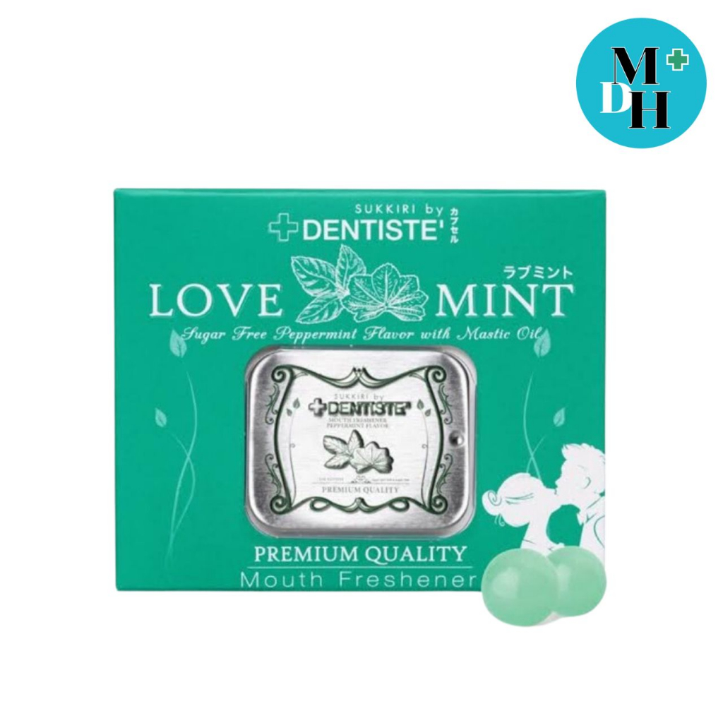 Dentiste Love Mint 20 tab SUKKIRI 17310 | Shopee Thailand