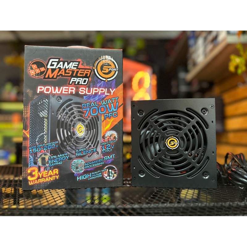 Power supply Game Master pro 700W pfc ของใหม่ มือ1 ประกัน3ปีเต็ม พร้อม ...