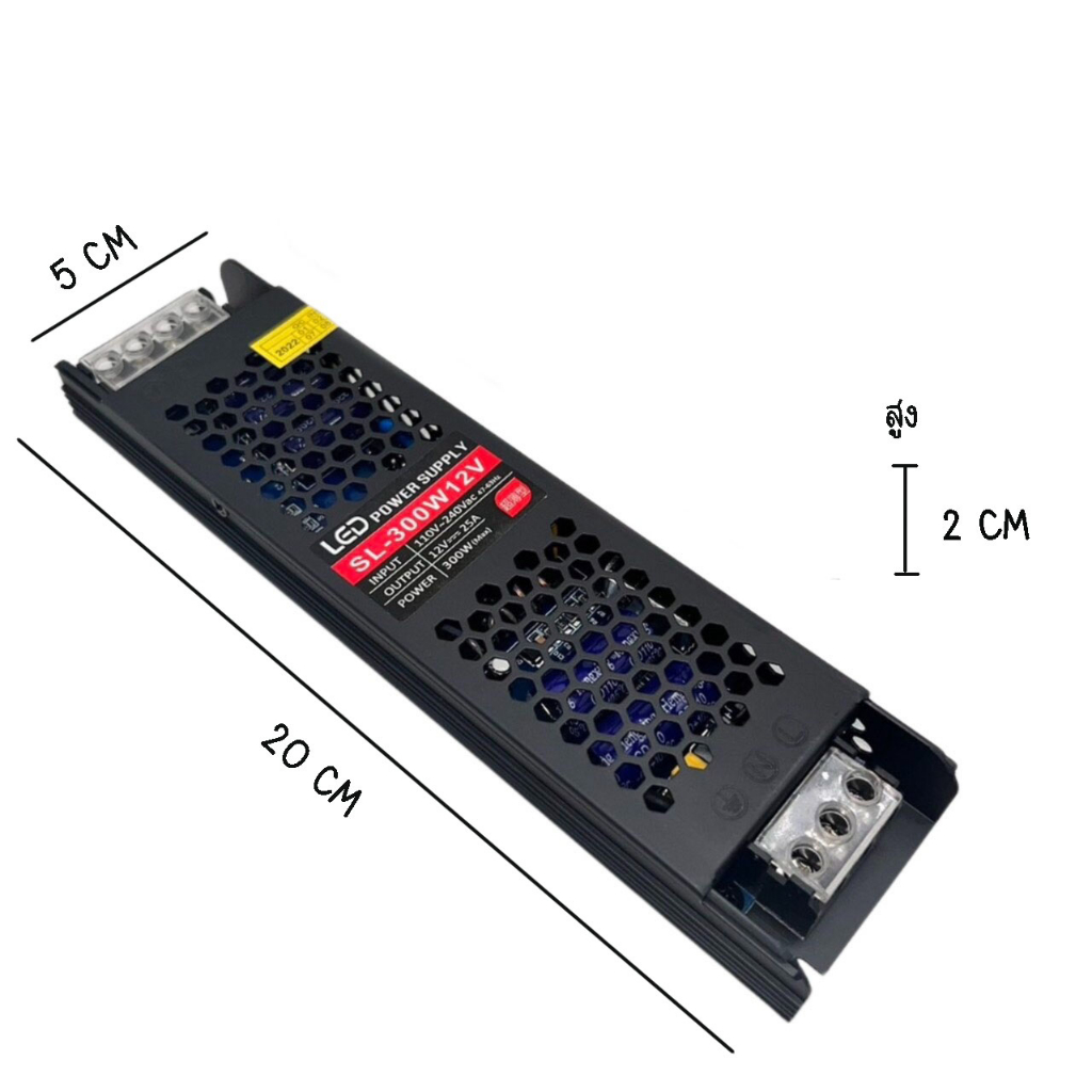 New หม้อแปลง สวิตช์ชิ่ง 12V/5A 12V/25A 12V 33A (AC-DC Switching Power Supply) พร้อมส่งจากไทย ...
