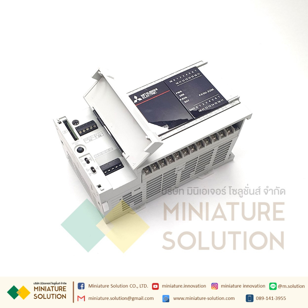 Mitsubishi PLC controller FX5U-32MR ES 64MR 80MR 32MT 64MT ESS AC/DC ...