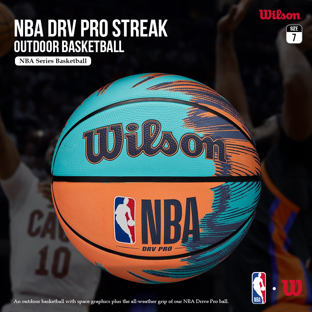 Wilson ลูกบาสเก็ตบอล NBA DRV Pro Streak เบอร์ 7 WZ3012501XB (1190 ...