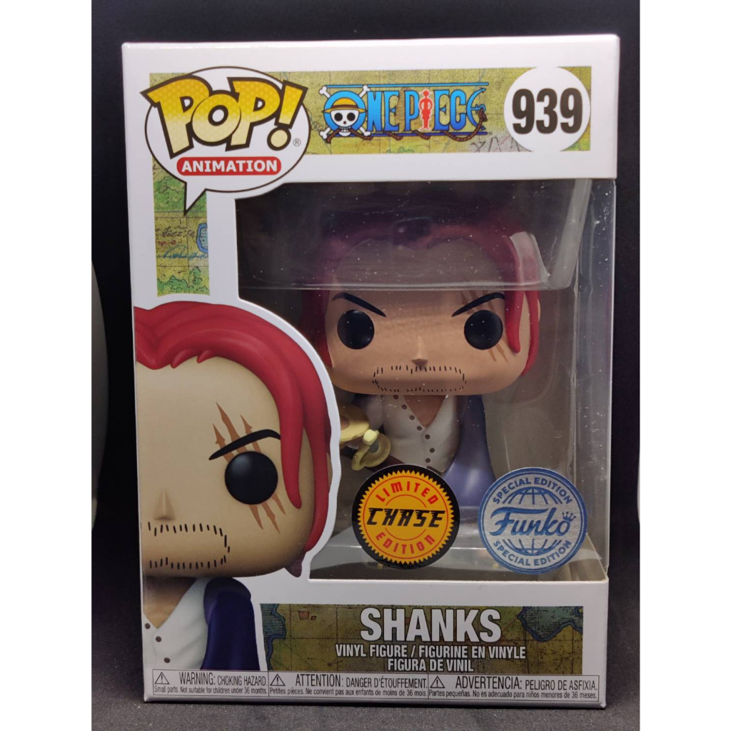 Funko pop แท้ 100% !!! One Piece Shanks Chase | Shopee Thailand