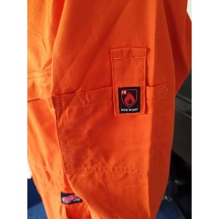 ชุดหมี ชุดทำงาน RED WING 71111 Coverall FR ผ้ากันไฟ | Shopee Thailand