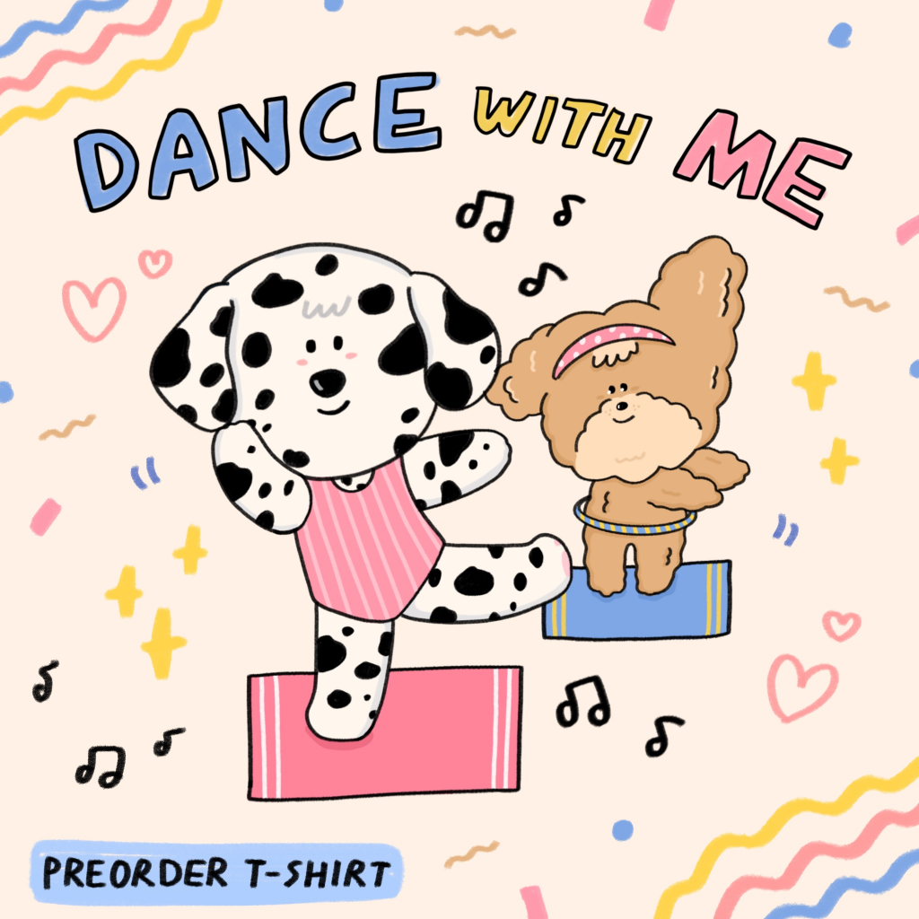 DANCE WITH ME T-shirt ( S-2XL ) | Shopee Thailand