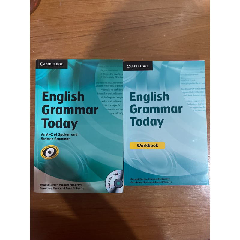 หนังสือ english grammar today + workbook + CD (ของครบ) | Shopee Thailand