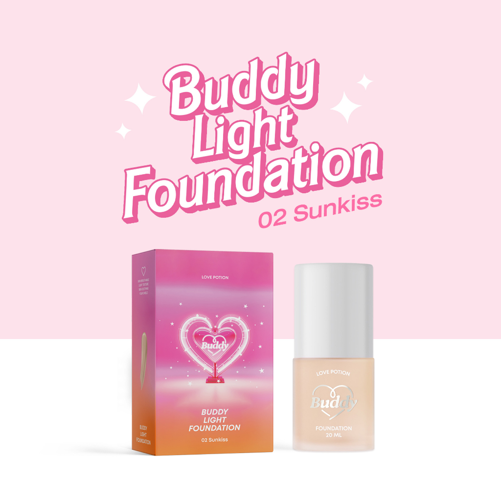 Buddy Light Foundation รองพื้นบั้ดดี้ ขนาด 20 ml. | Shopee Thailand