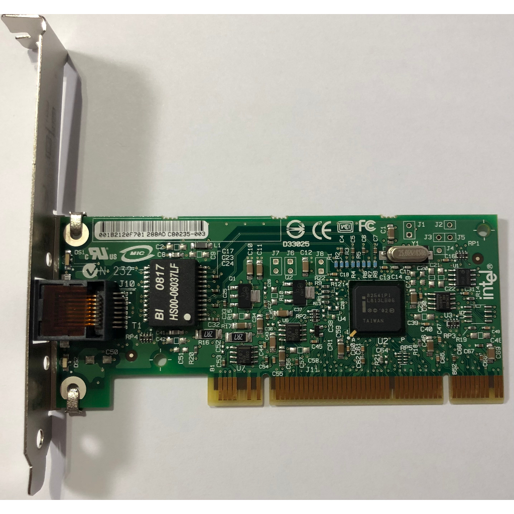 Intel Pro/1000 GT PWLA8391GTBLK PCI Desktop Network Adapter NIC ...
