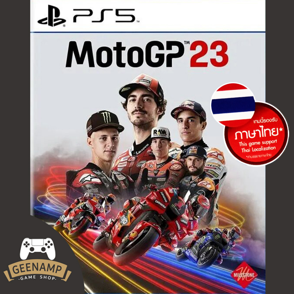 (โค๊ดShopee DDX10JUNW1 ลด10%) PS5 [มือ1] MotoGP 23 (R3/ASIA) รองรับภาษาไทย - Moto GP 2023 ...