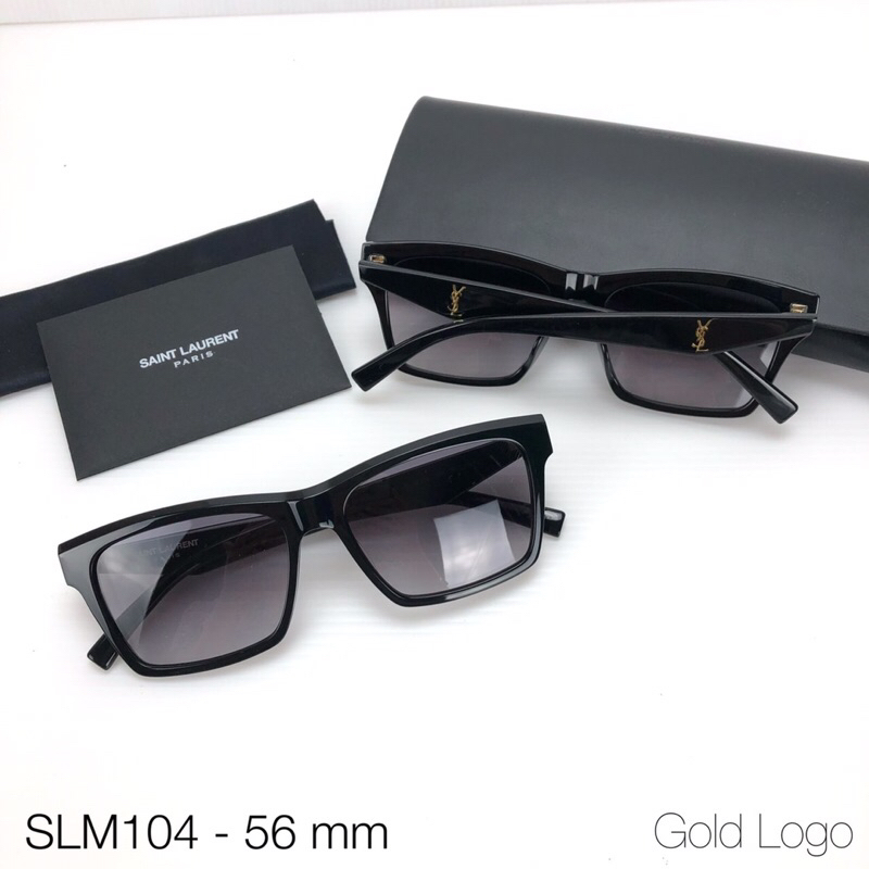 แว่นกันแดด YSL รุ่น SL M104 (3 สี พร้อมส่งค่า) 😍💯💯 | Shopee Thailand