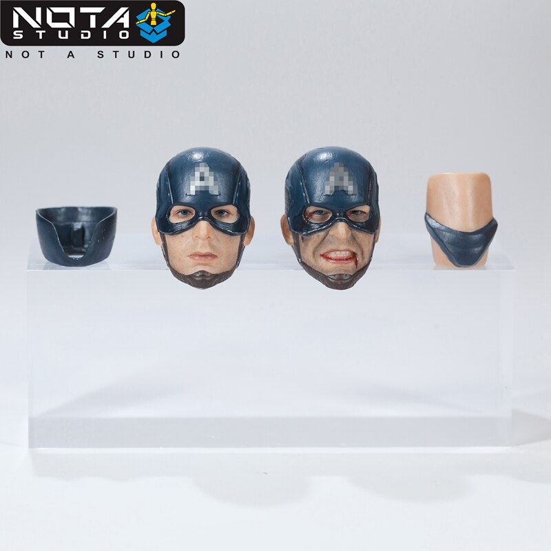 NOTA STUDIO 1/12 Action Figure Captain America Steve Rogers ***เล่นกับ ...