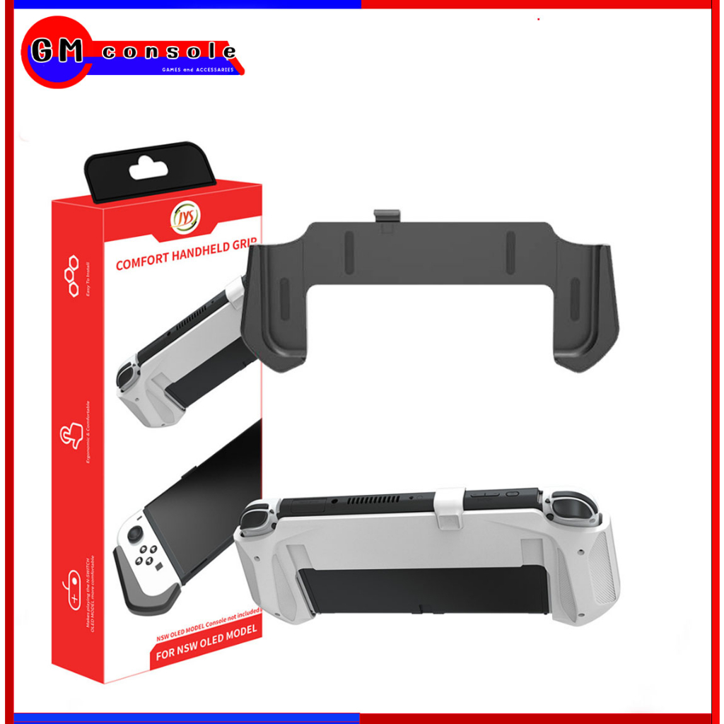 Switch OLED grip case ด้ามจับจับถนัดขึ้น เสียบ dockได้ JYS-NS232 | Shopee Thailand
