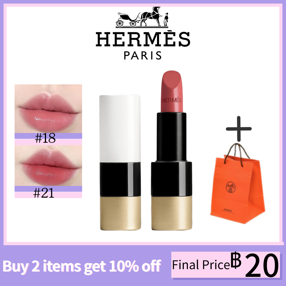Hermes Lips Lipsticks Hermes Rouge Matte / Satin #21 #85 #33 #46 #48 3.5g | Shopee Thailand