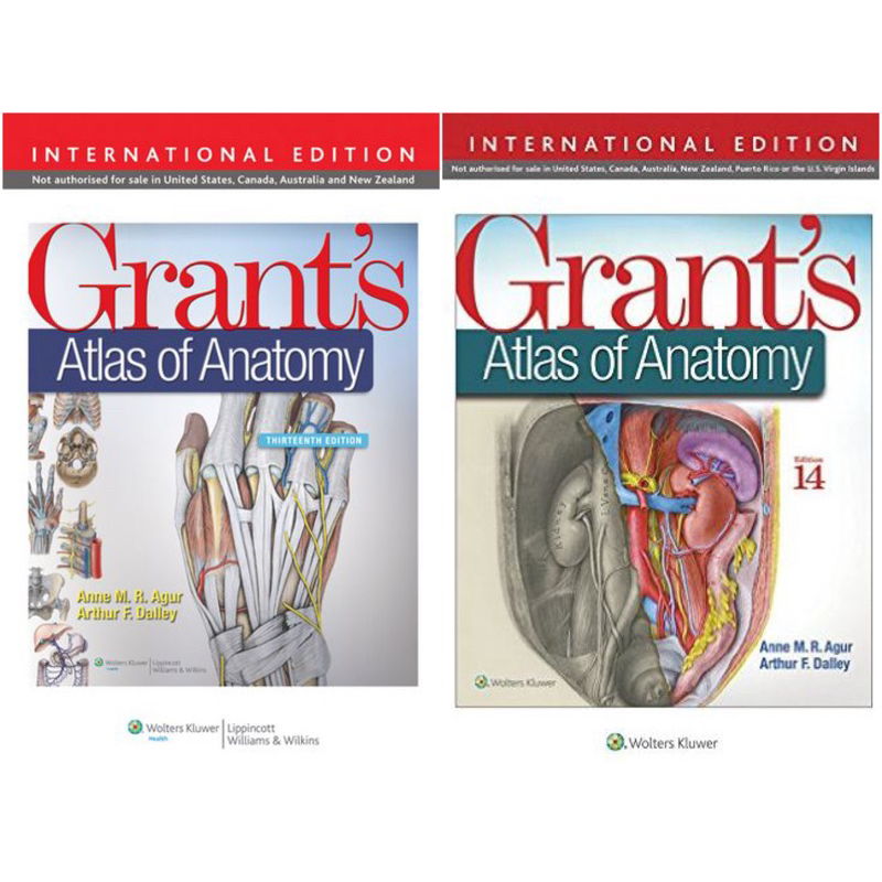 [หนังสือ] Grant's Atlas of Anatomy ตำรา กายวิภาคศาสตร์ แพทย์ human ...