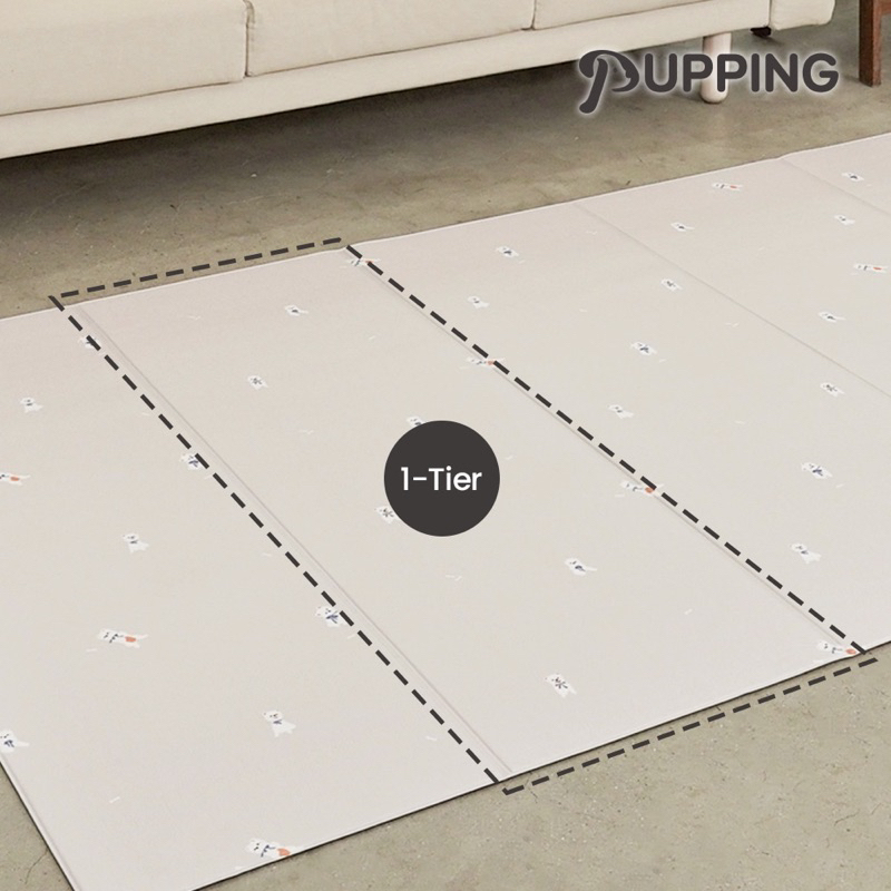Pupping Petmat 1 Tier แผ่นกันลื่นสัตว์เลี้ยง Pupping ขนาดพิเศษ 48 x 140 ...