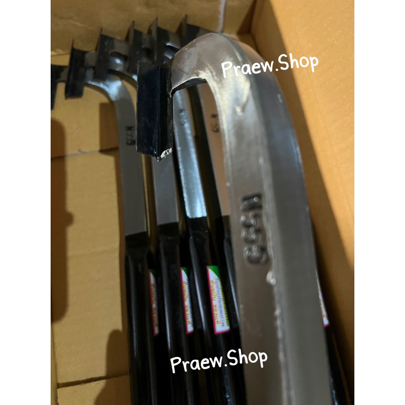 มีดกรีดยาง N555 (ใบเลื่อยไฮสปีด) (ด้ามสีดำ) ของแท้100% | Shopee Thailand
