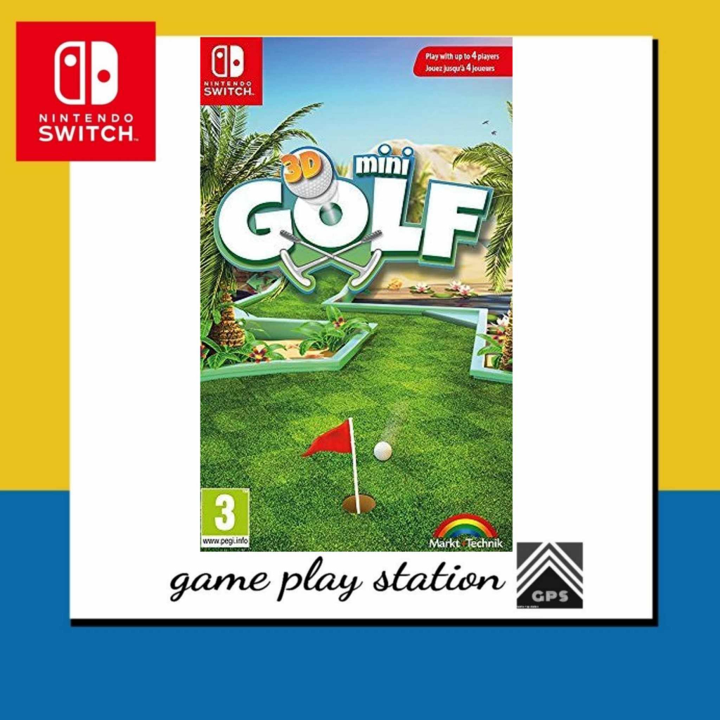 nintendo switch 3d mini golf ( english zone 2 ) | Shopee Thailand