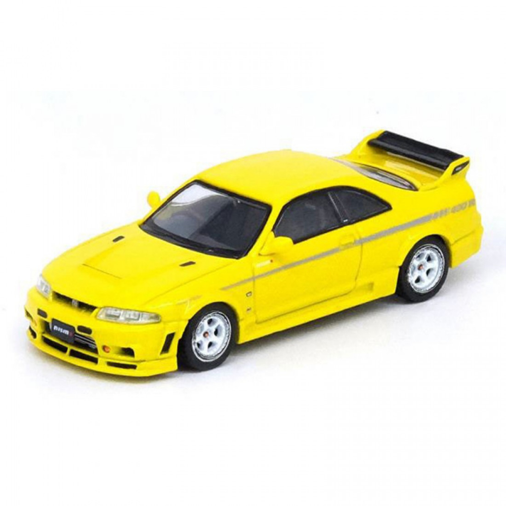 Inno64 IN64-400R-LYL 1/64 NISSAN SKYLINE GT-R R33 NISMO 400R LIGHTNING YELLOW DIECAST SCALE ...