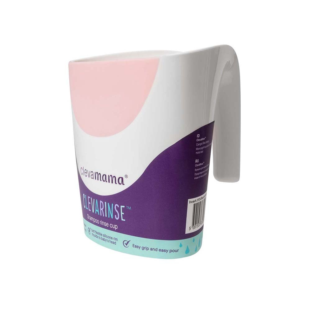 CLEVAMAMA ถ้วยอาบน้ำสำหรับเด็ก Baby Bath Shampoo Rinse Cup (0m ...
