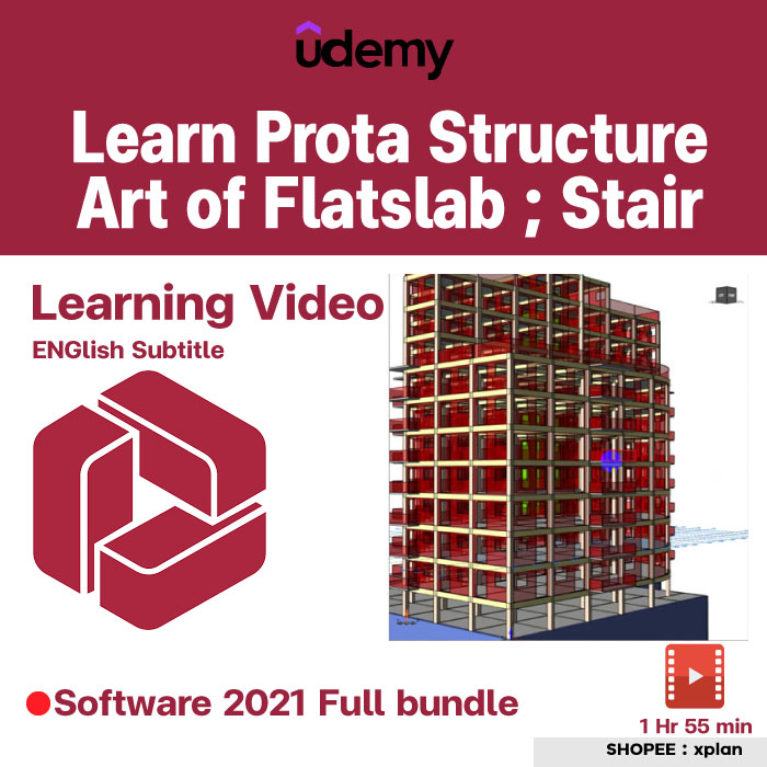 Learn Prota Structure Software VOL 2 |windows | Art of Flatslab| ถาม ...