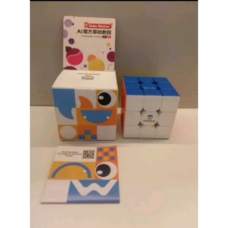 รูบิค(แท้) 3x3 (Rubik cube) แม่เหล็ก MONSTER GO | Shopee Thailand