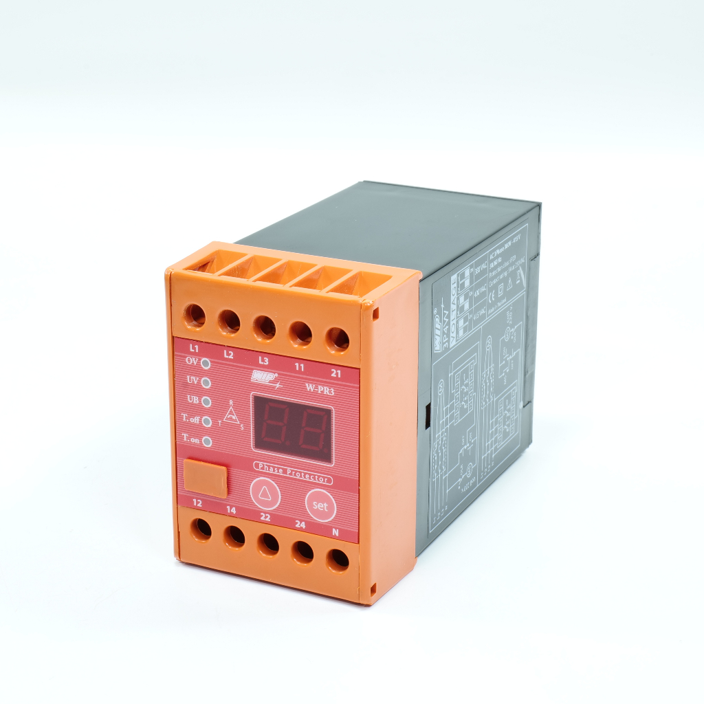 W-PR3 WIP Phase Protector W-PR3 3P 3W 380-415V 3 Phase 3 wire WIP W-PR3 ...