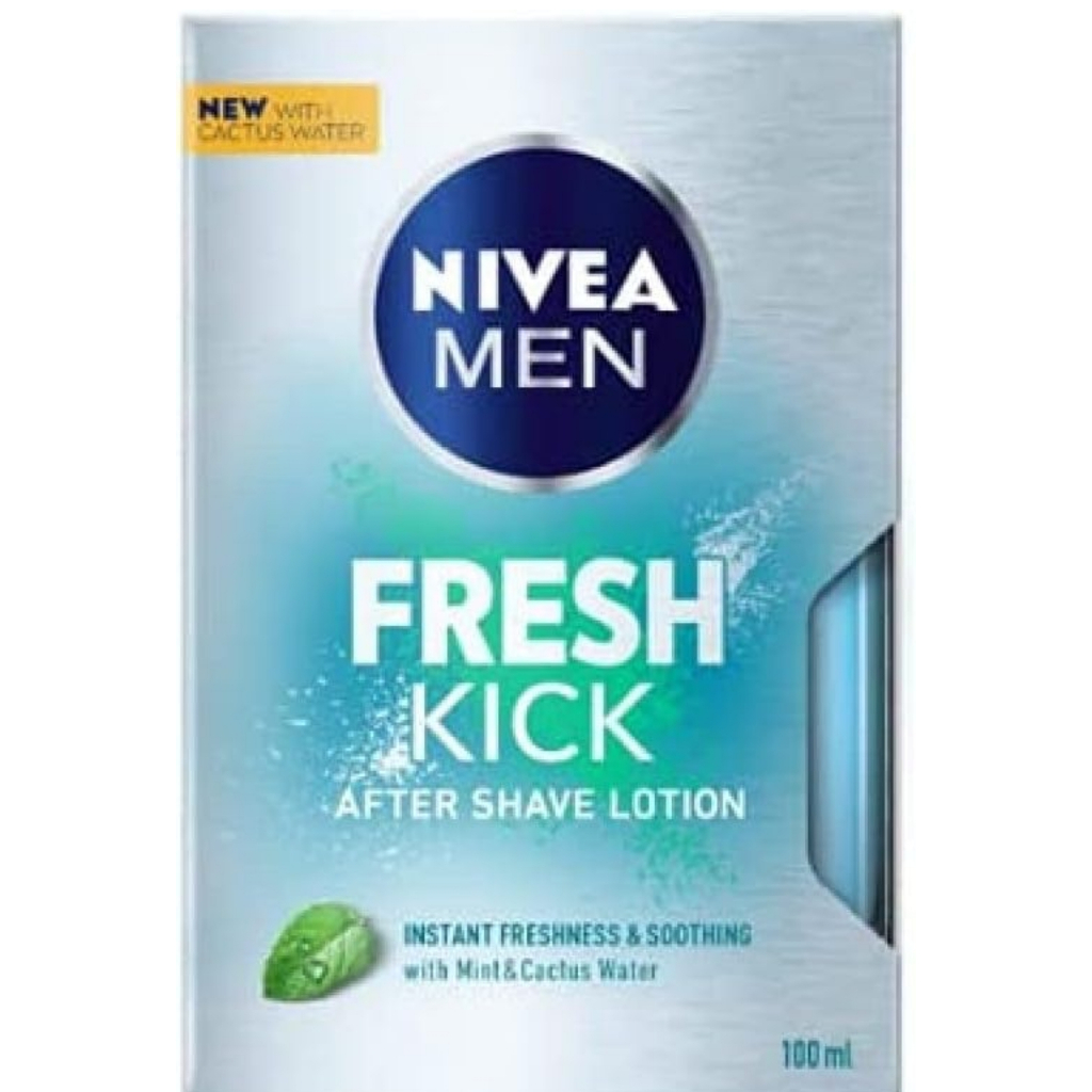 (พร้อมจัดส่ง) NIVEA Men Cool Kick Fresh After Shave Lotion 100 ml ...