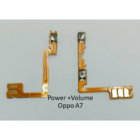 สายแพรสวิตช์ปิดเปิด power +Volume Oppo A7 | Shopee Thailand