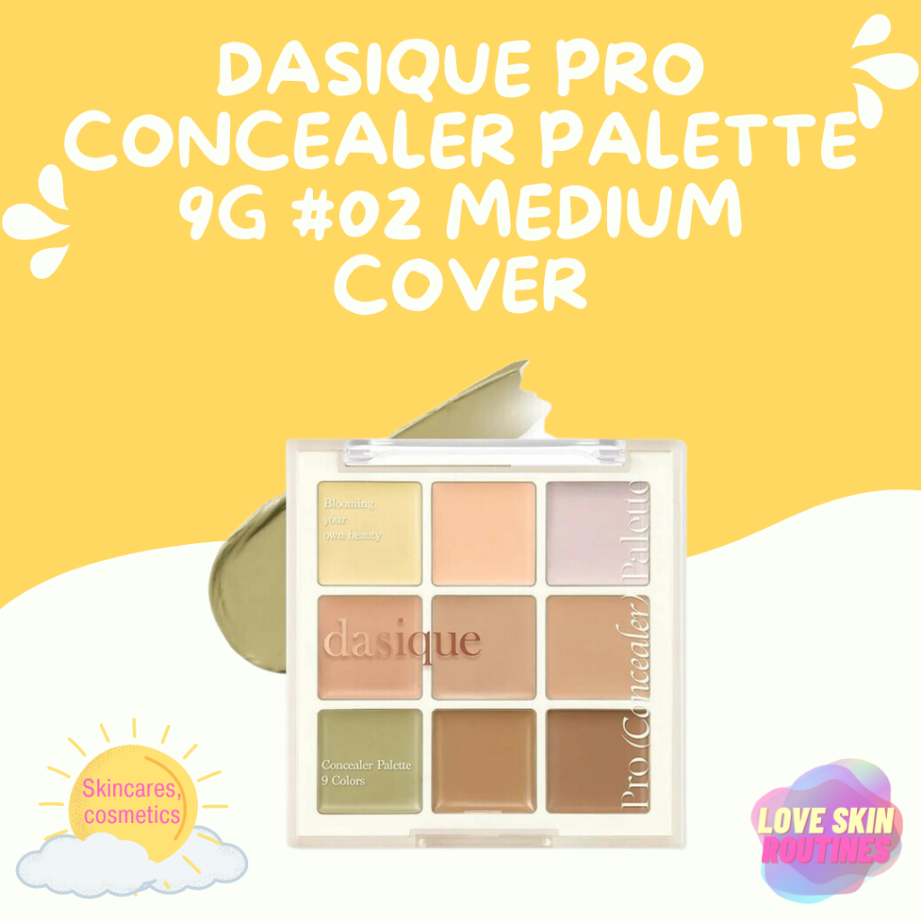DASIQUE Pro Concealer Palette 9g #02 Medium Cover | Shopee Thailand