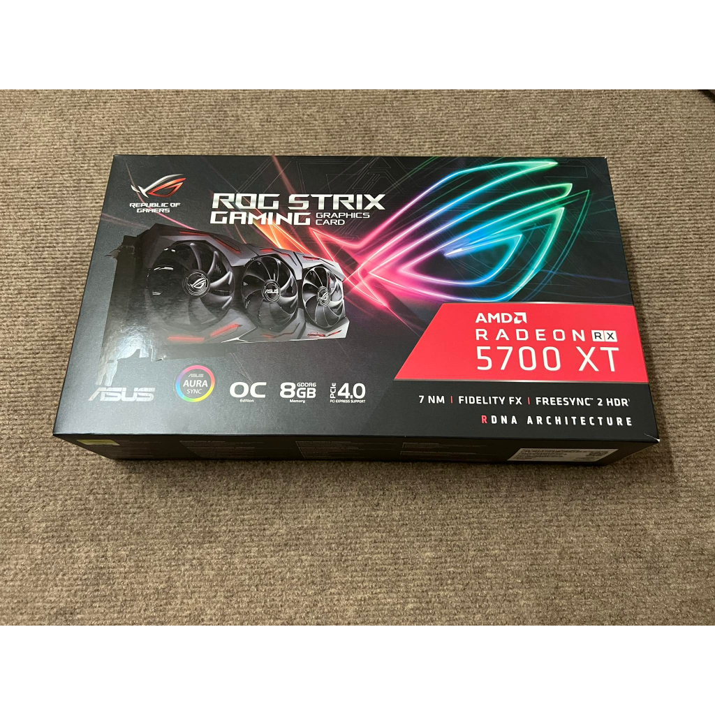 ASUS ROG STRIX RX 5700 XT GAMING OC | Shopee Thailand