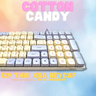 [Thai Keycaps] Cotton Candy XDA Thai Keycap Set ปุ่มคีย์บอร์ด ภาษาไทย ...
