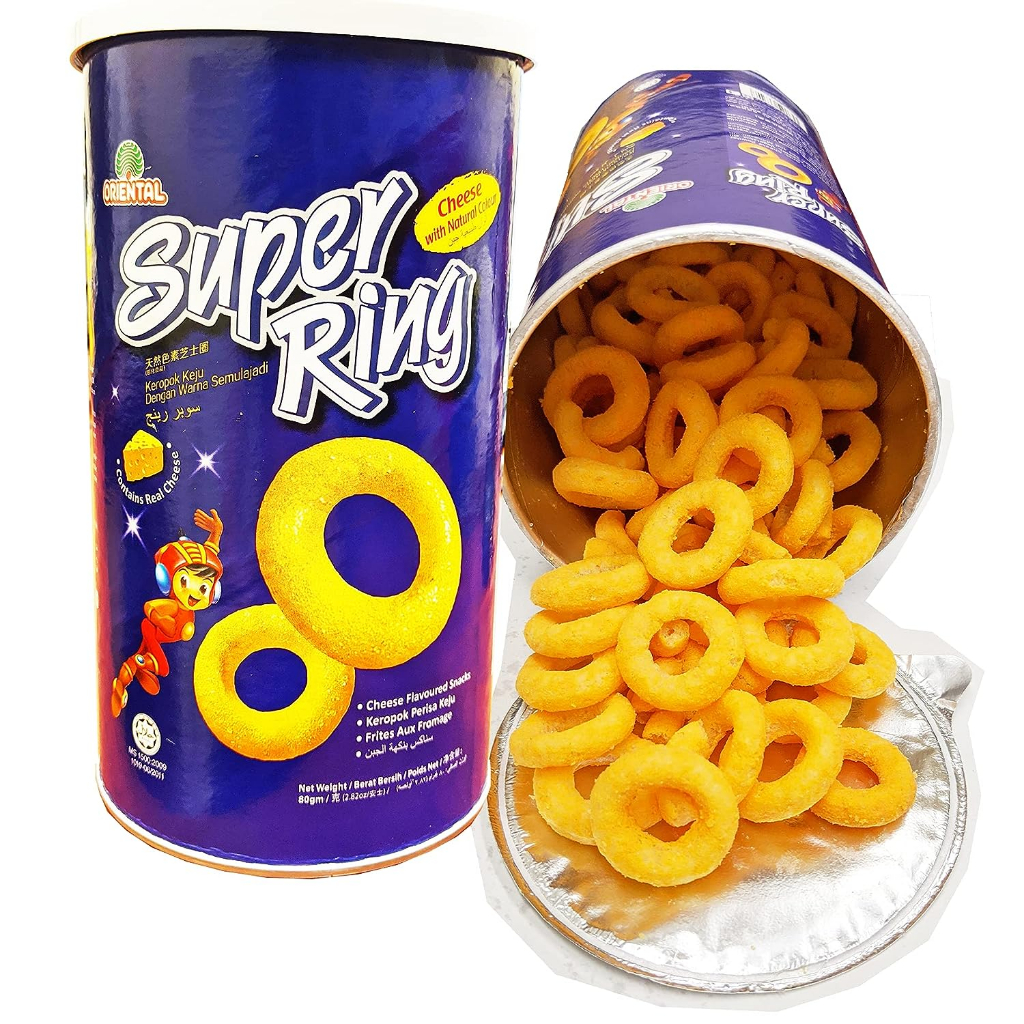Super Ring รสชีส แบบกระปุก 80 กรัม | Shopee Thailand