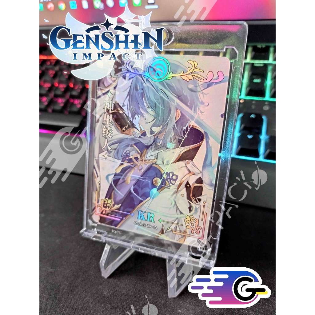 การ์ดGenshin Impact CCG Anime Textured Card Holo Foil (KR) | Shopee ...