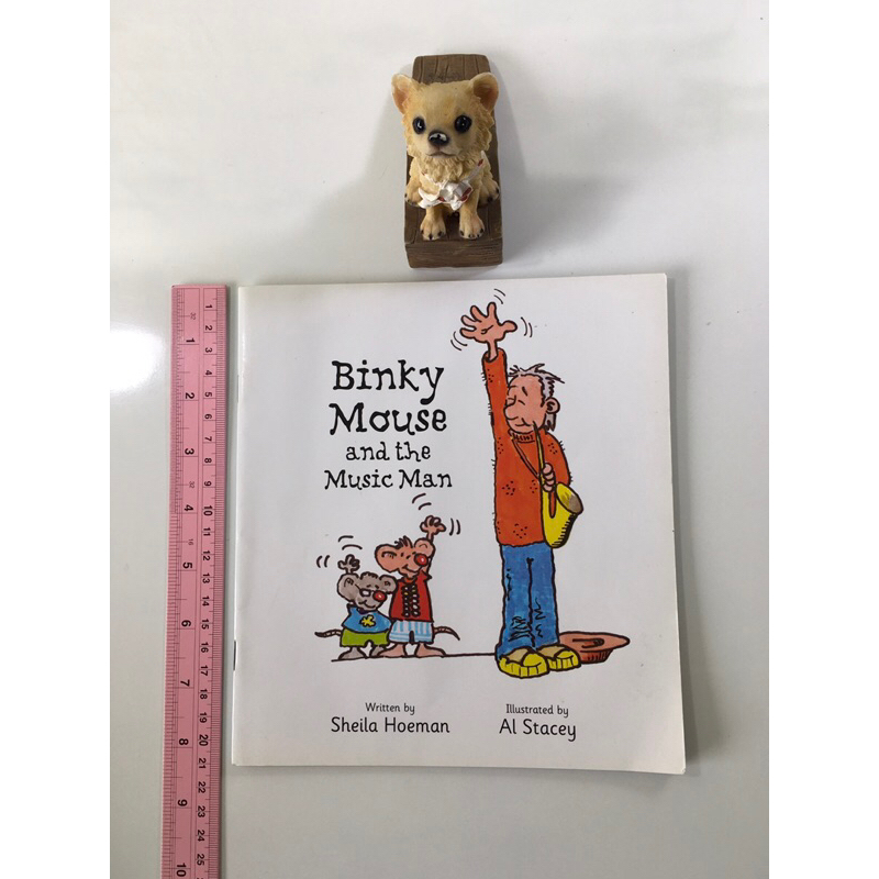 Binky mouse and the music man by sheila hoeman หนังสือภาษาอังกฤษมือสอง ...