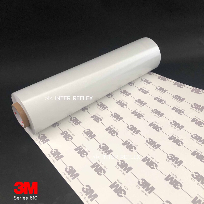 3M 610 Series สติกเกอร์สะท้อนแสง แบบพิมพ์ได้ กว้าง 24 นิ้ว ยาว 1 ฟุต ตัดแบ่งจากม้วนเต็ม | Shopee ...