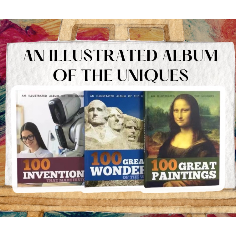 หนังสือชุด an illustrated album of the uniques ภาพงานศิลปะ จิตกร จิต ...