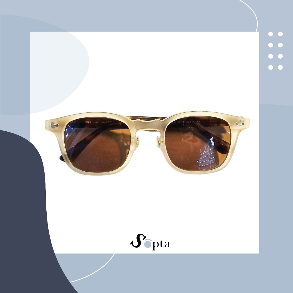 แว่นกันแดด Sopta - V12022 สี matt creamy corn เลนส์กัน UV400 | Shopee ...