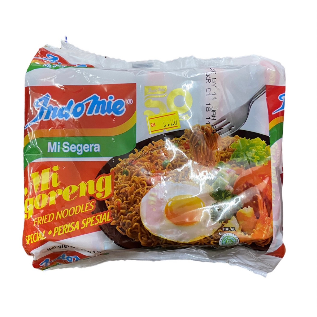 indo mie mi goreng มาม่าโกเร็ง มาม่าอินโด 1 แพคมี 5 ซอง | Shopee Thailand
