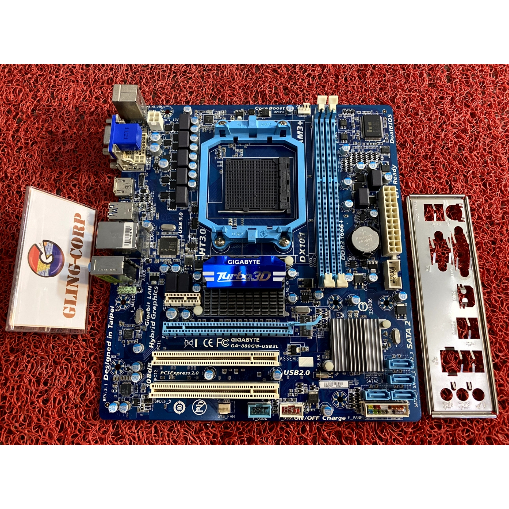 AM3+ MAINBOARD GIGABYTE RAM 2 SLOT mATX - หลายรุ่น / 880GM / 78LMT ...