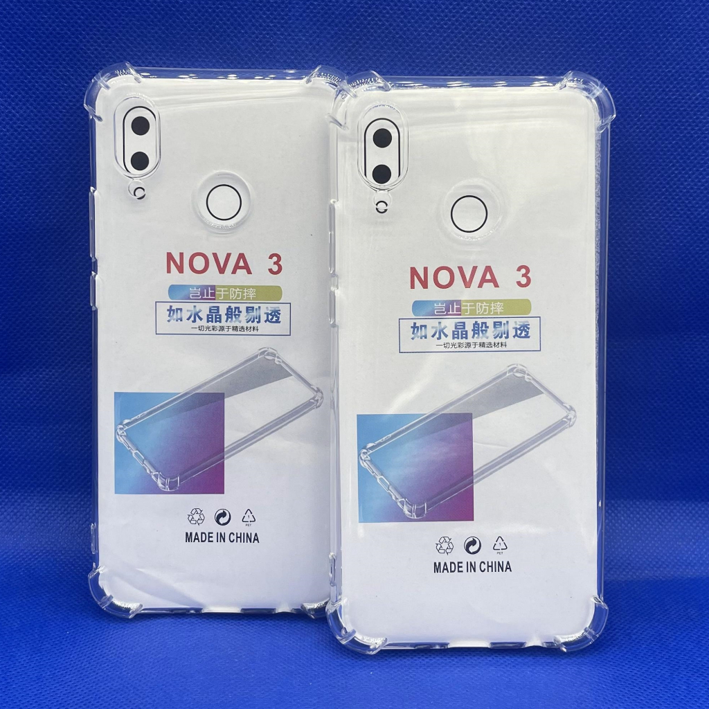 Case huawei Nova3 หนา1.5mm เคสใสกันมุม กันกระแทก 4 มุม หัวเว่ย ซิลิโคนนิ่ม ส่งไว จาก กทม ...