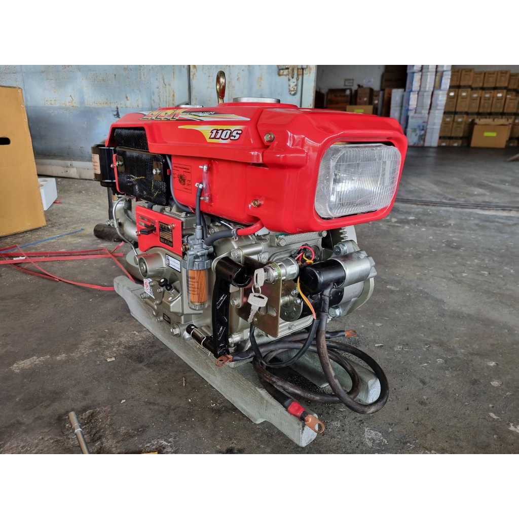 เครื่องยนต์ดีเซล อเนกประสงค์ รุ่น BK 110S 11 แรงม้า หัวรถไถ ผลิตในไทย รับประกันคุณภาพ2ปี ...