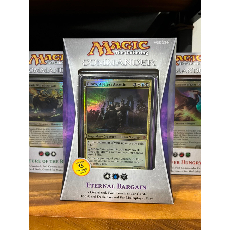 MTG Commander Decks 2013 , Eternal Bargain , Evasive Maneuvers , Mind Seize , Nature of the ...