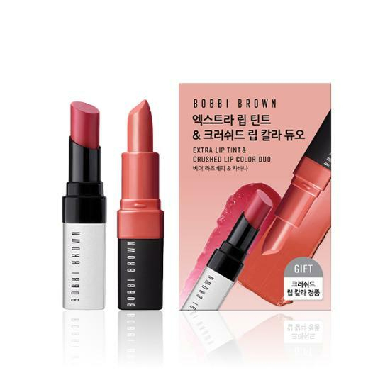 Bobbi Brown Extra Lip Tint & Crushed Lip Color Duo (Extra Lip Tint Bare ...