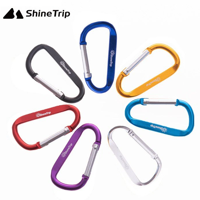 ShineTrip #7 D-Carabiner ห่วงคาราบิเนอร์อลูมิเนียมอัลลอยด์ สำหรับแขวน ...