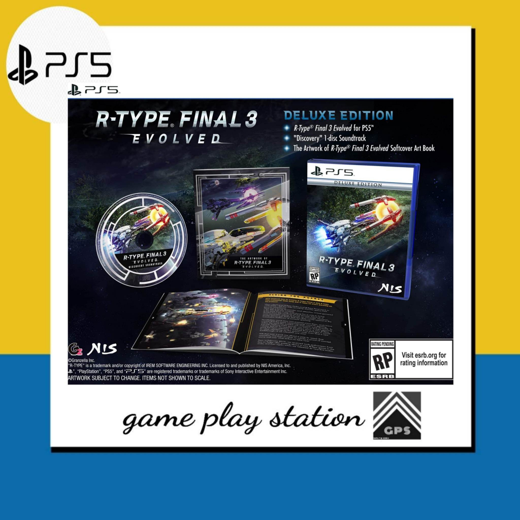 ps5 r type final 3 evolved deluxe edition / standard ( english zone 1 ...
