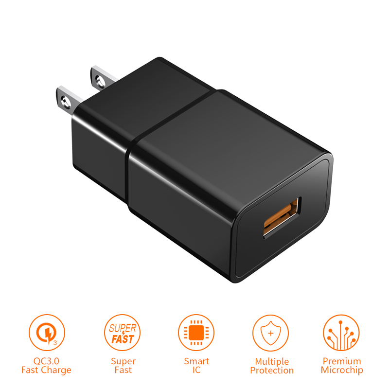 d-power ชุดชาร์จเร็ว รุ่น QA-09 (3A) จ่ายไฟสูงสุด18วัตต์ / Adapter Set ...