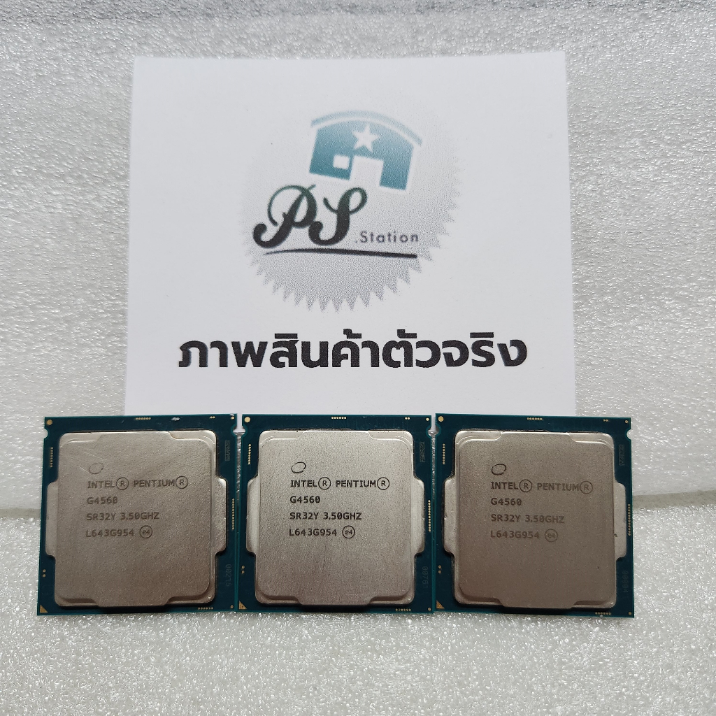 CPU Intel Pentium G4560 Socket LGA1151 ภาพสินค้าตัวจริง | Shopee Thailand