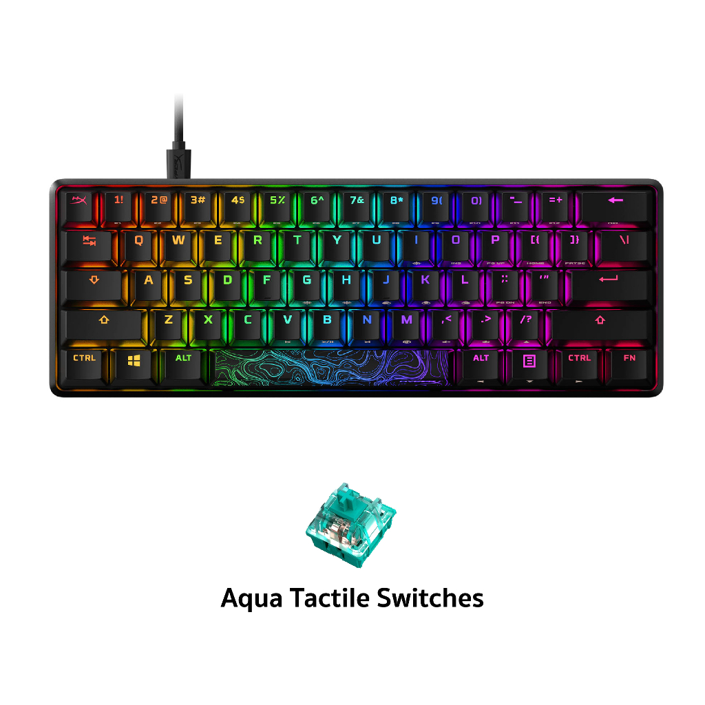 HyperX Alloy Origins 60 Gaming Keyboard (US) คีย์บอร์ดเกมมิ่ง (รับ ...