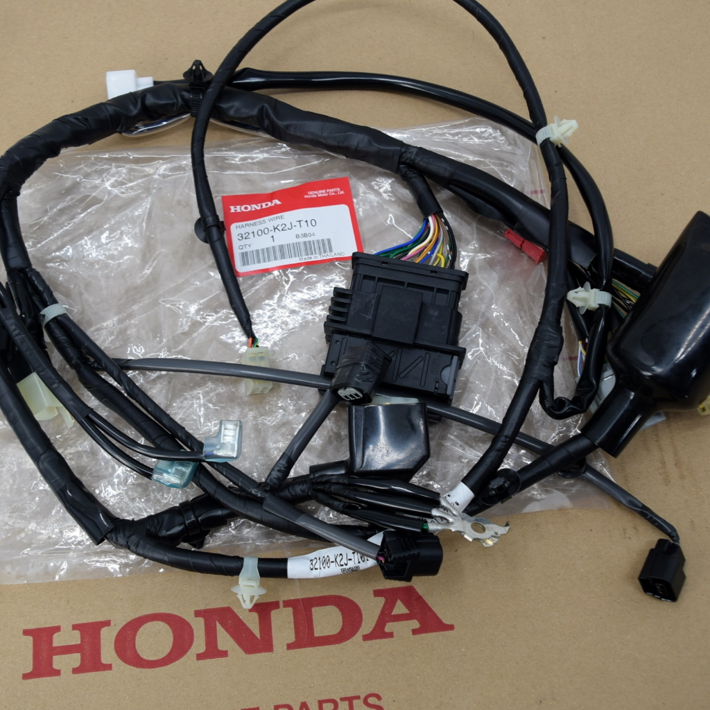 ชุดสายไฟหลัก (สตาร์ทมือ ไมล์ดิจิตอล) เวฟ110i ปี2021 แท้ศูนย์ฮอนด้า ราคา/1ชุด 32100-K2J-T10 ...