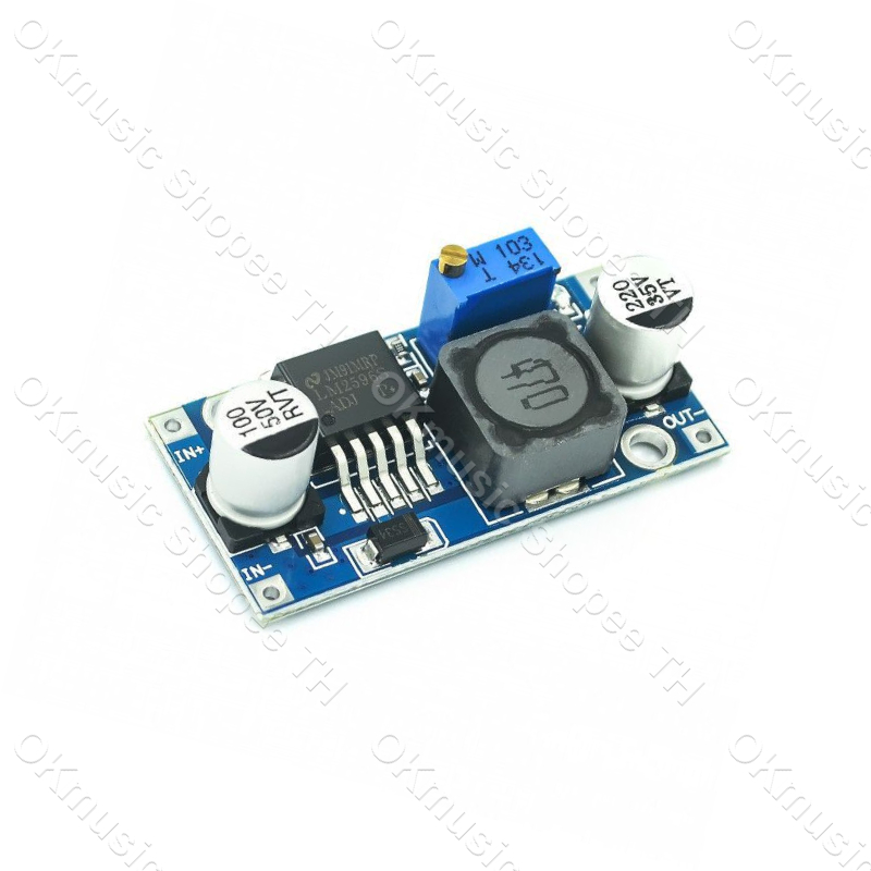 LM2596 DC-DC Adjustable Buck Converter step down ตัวควบคุมแรงดันไฟฟ้า ... LM2596 DC-DC Adjustable Buck Converter step down ตัวควบคุมแรงดันไฟฟ้า ...